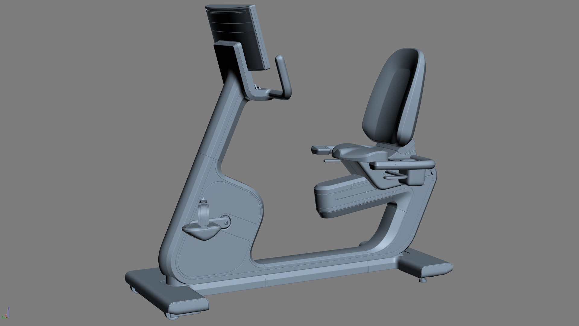 Matrix Onyx Recumbent Cycle 3D Model - TurboSquid 2243494