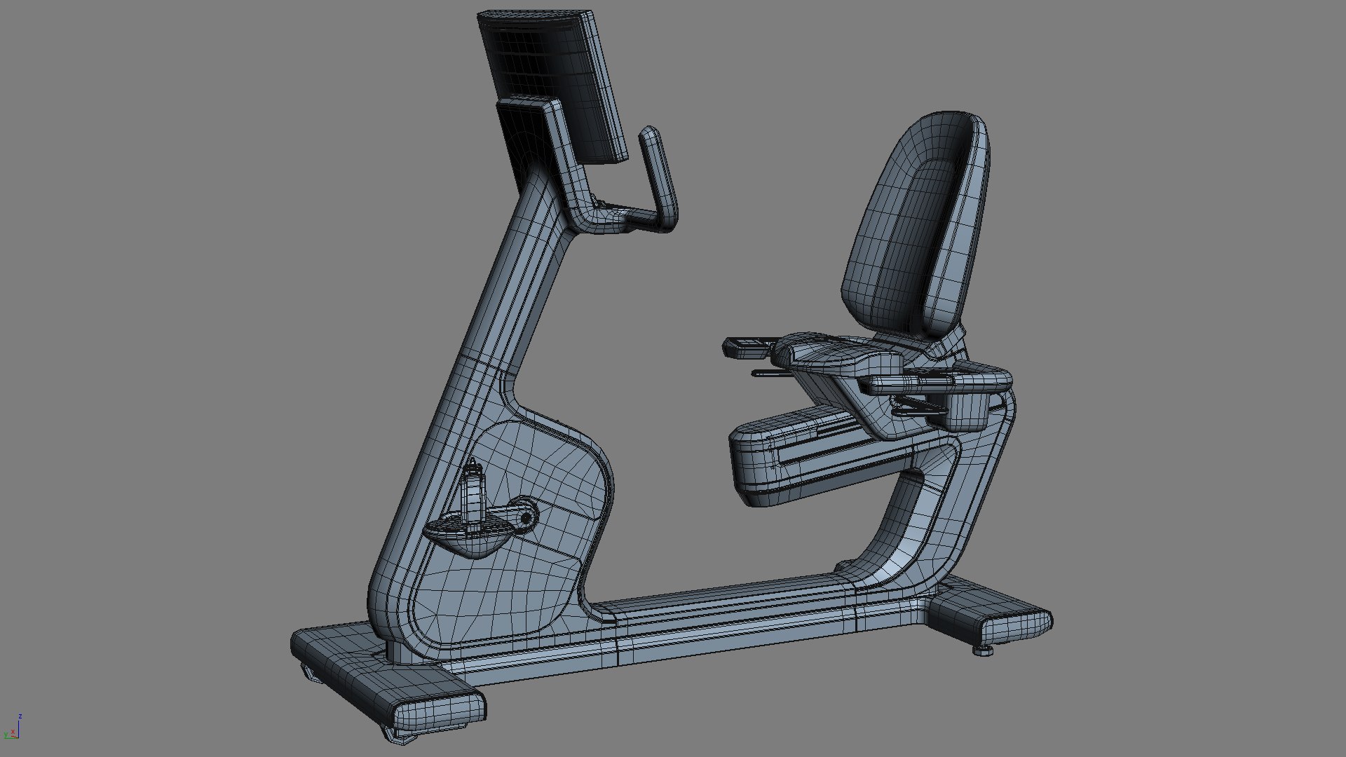 Matrix Onyx Recumbent Cycle 3D Model - TurboSquid 2243494