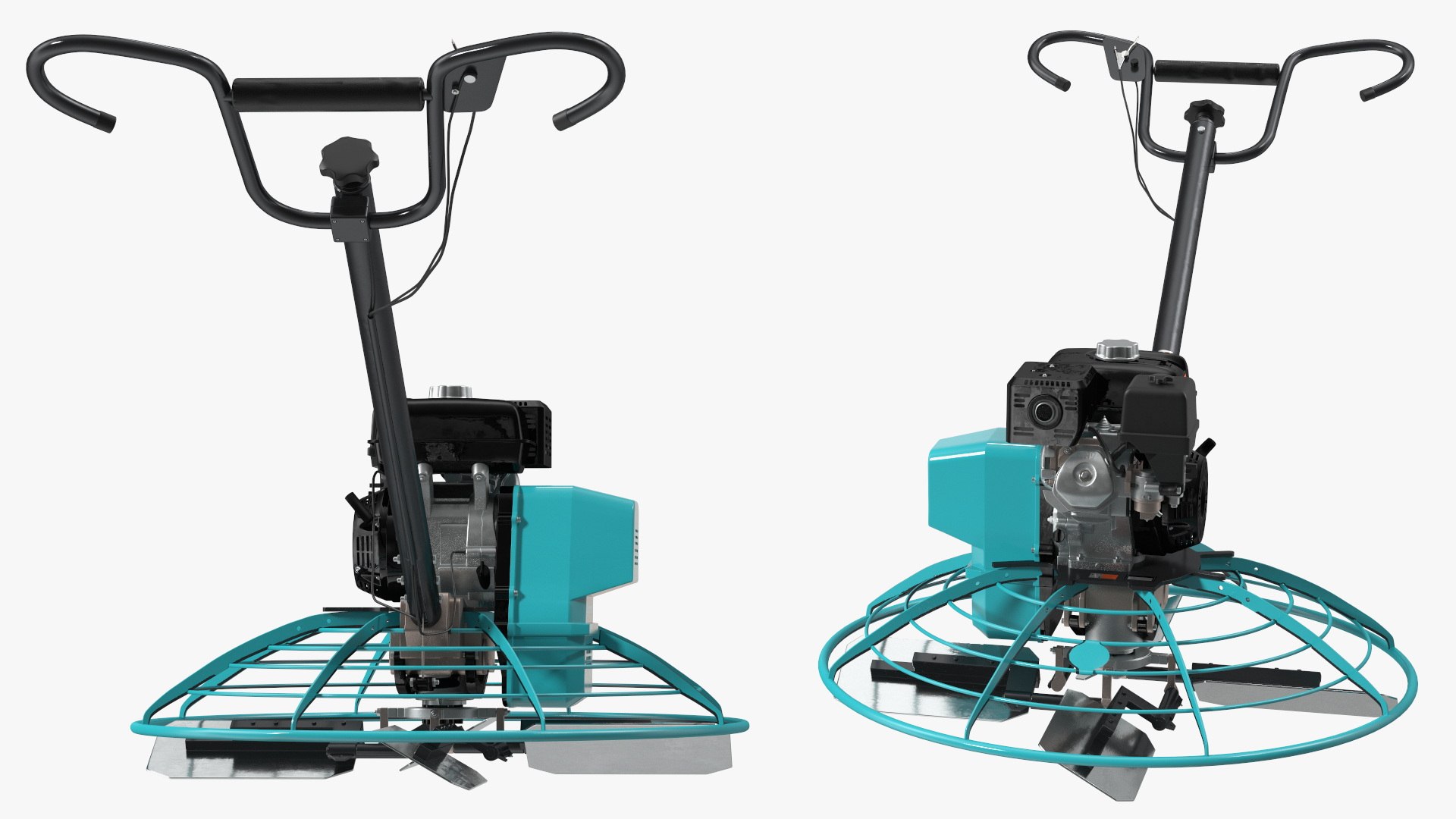 3D Blue Gasoline Power Trowel - TurboSquid 2092528