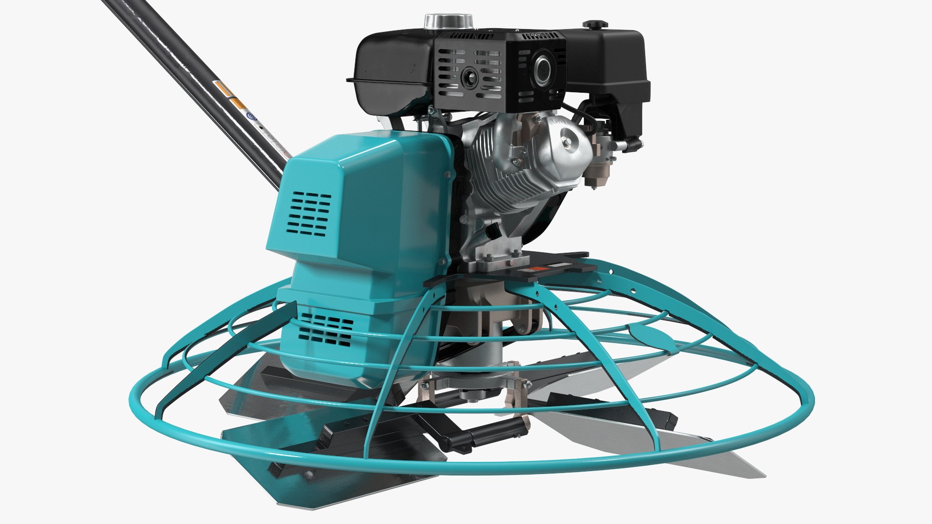 3D Blue Gasoline Power Trowel - TurboSquid 2092528