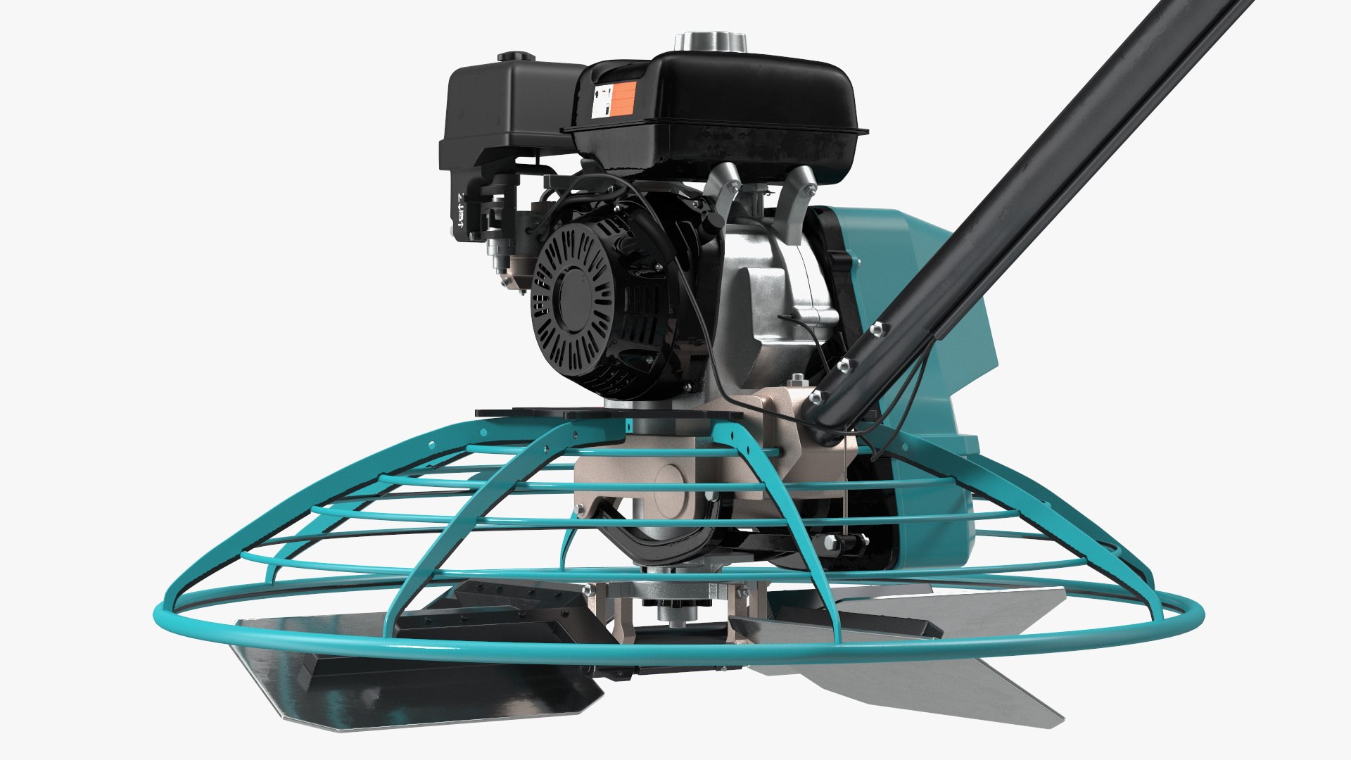 3D Blue Gasoline Power Trowel - TurboSquid 2092528