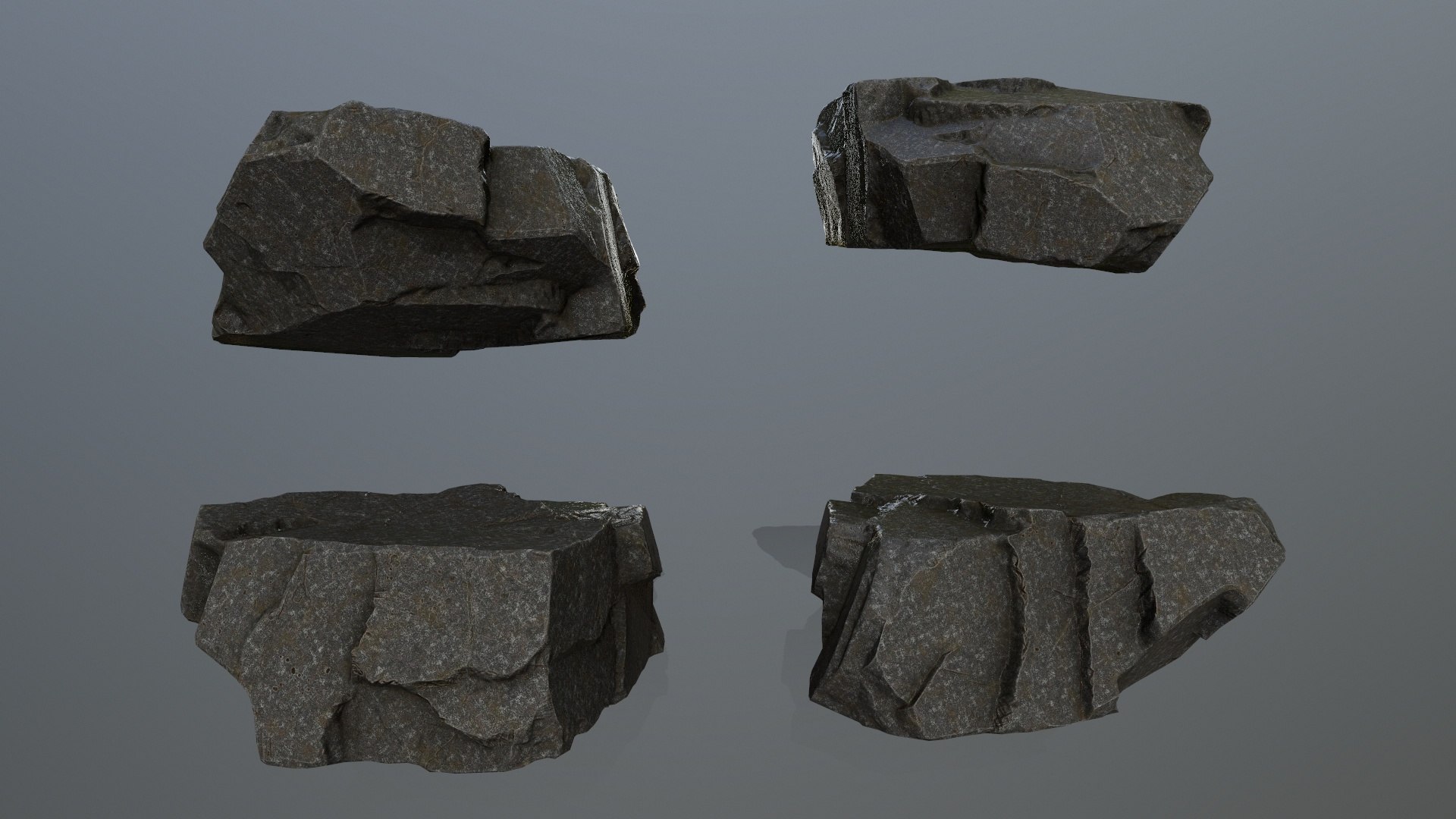 Rock cliff 3D model - TurboSquid 1659056