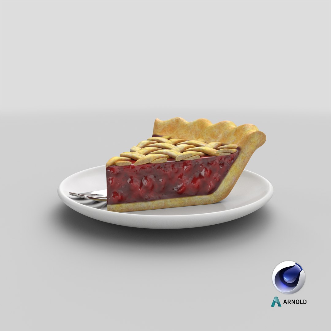 3D Cherry Pie - TurboSquid 2041313