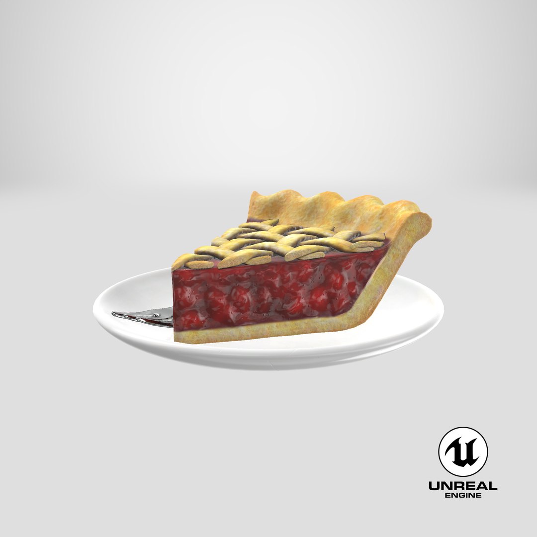 3D Cherry Pie - TurboSquid 2041313
