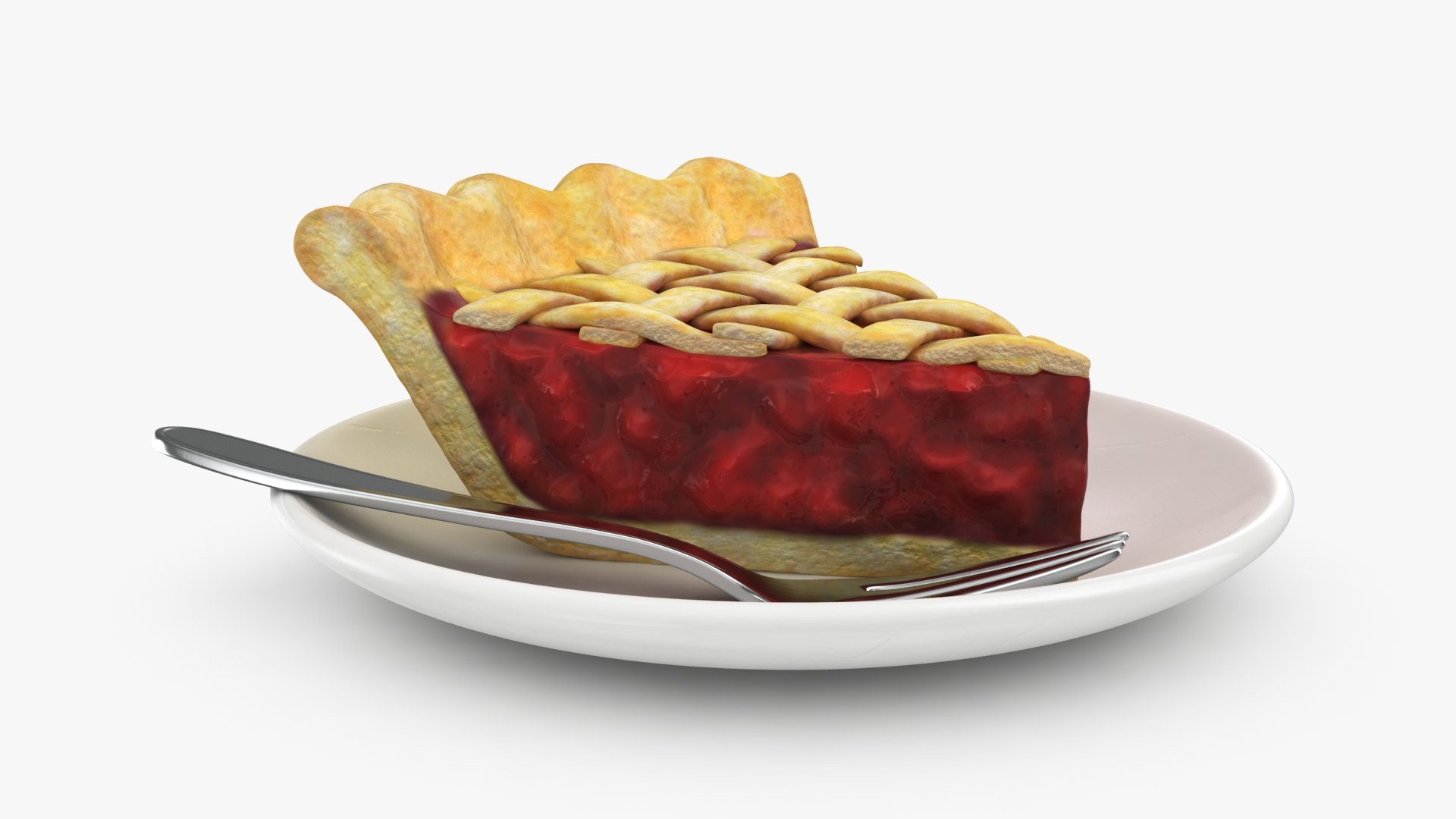 3D Cherry Pie - TurboSquid 2041313