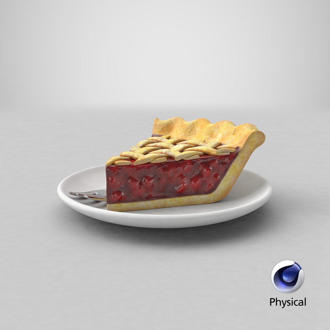 3D Cherry Pie - TurboSquid 2041313