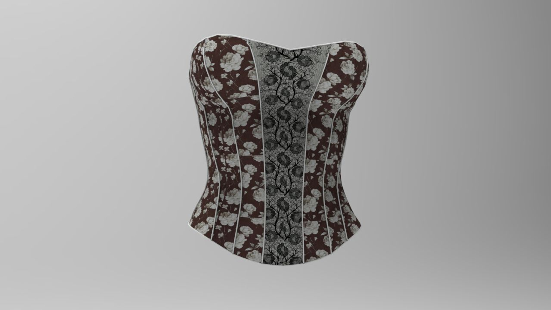 corset 3d model