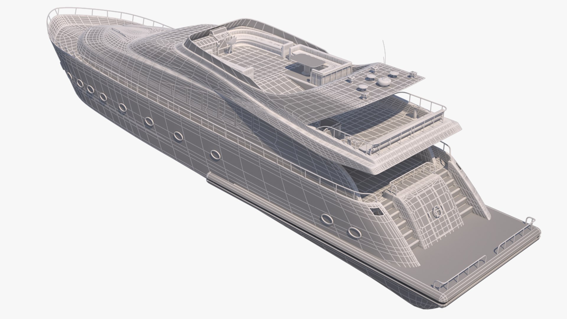 3D YATCH - TurboSquid 2045797