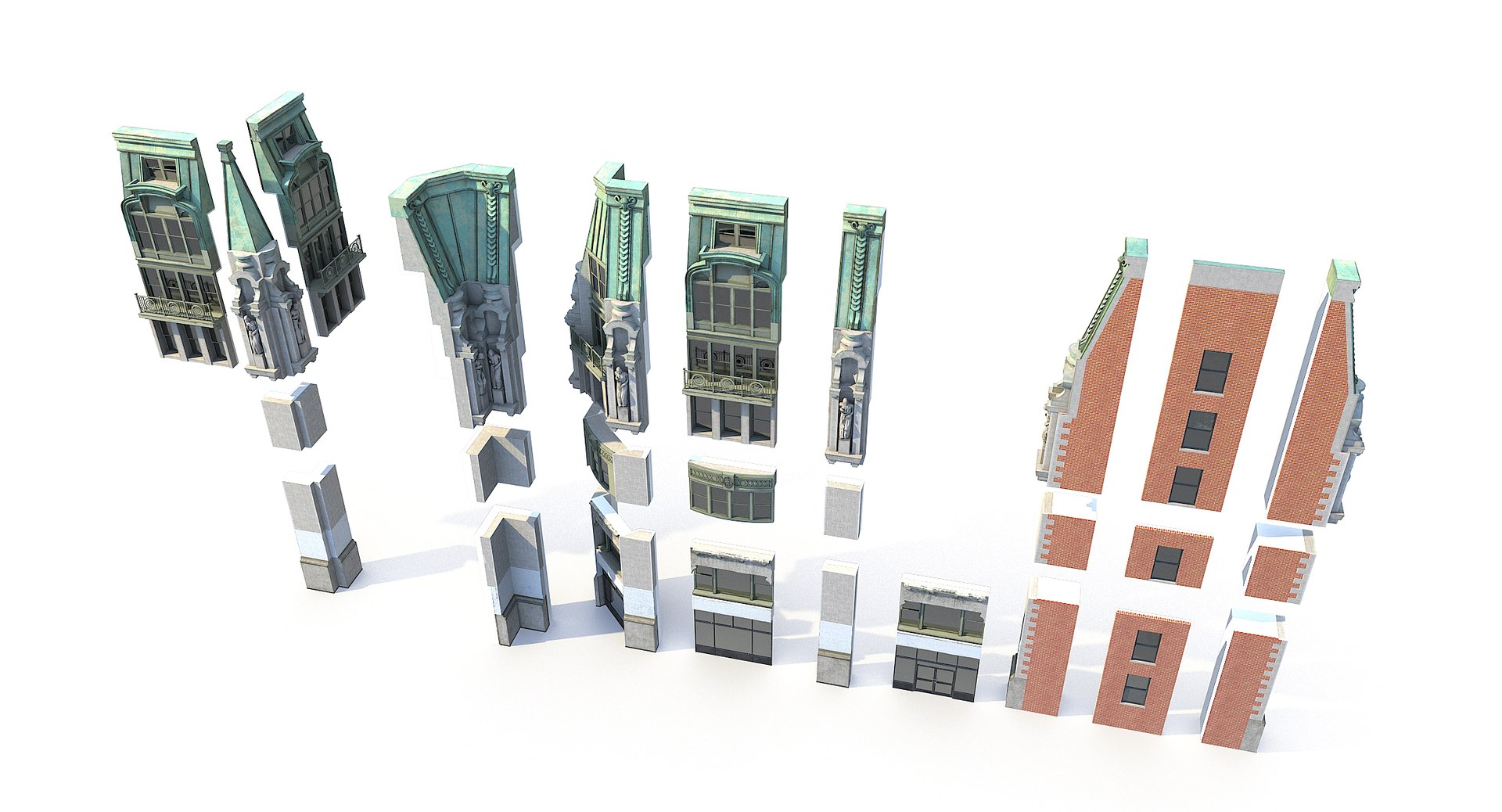 3D Model 27 Modules NYEPB - TurboSquid 1936432