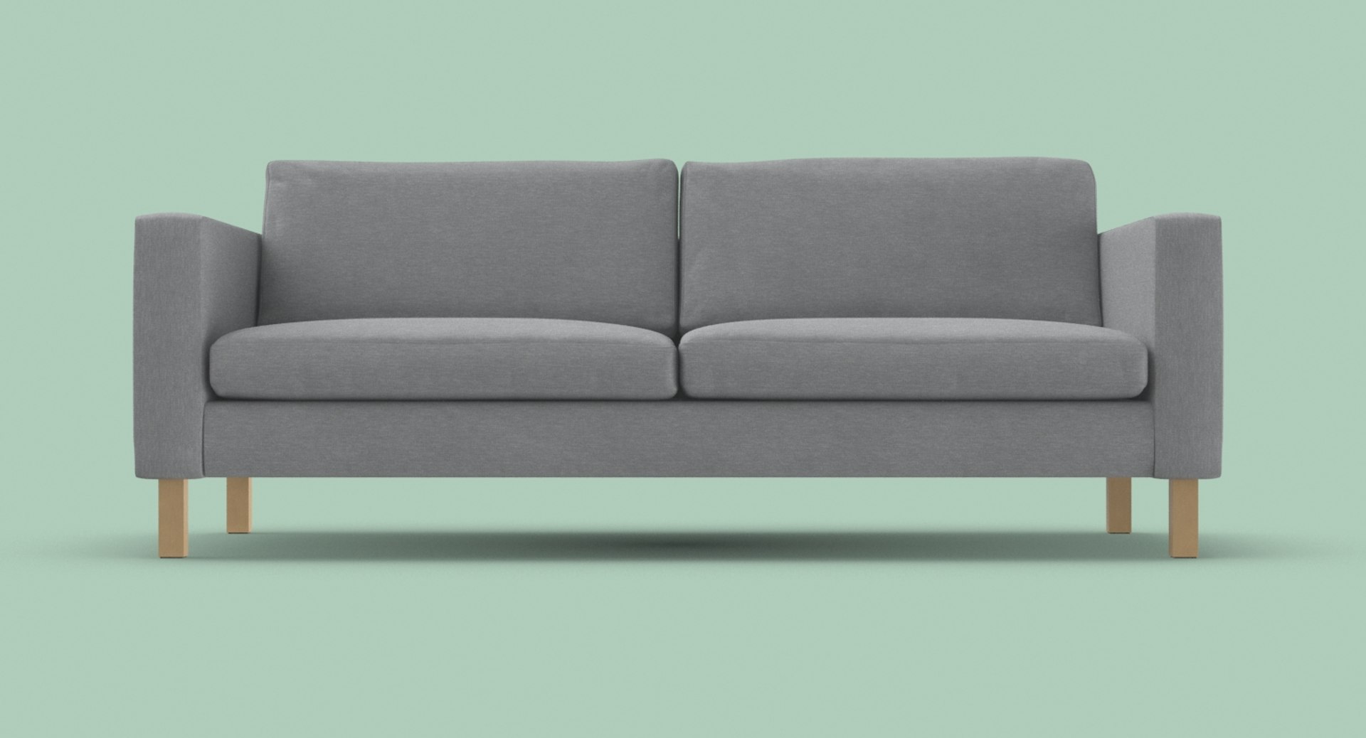 Scandinavian-2-seater-sofa 3D Model - TurboSquid 1270420