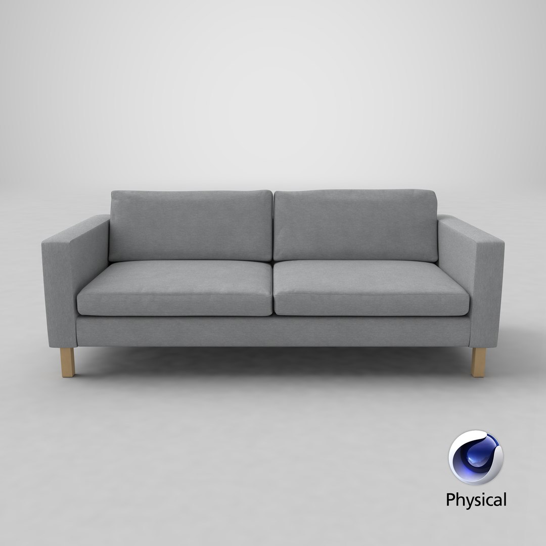Scandinavian-2-seater-sofa 3D model - TurboSquid 1270420