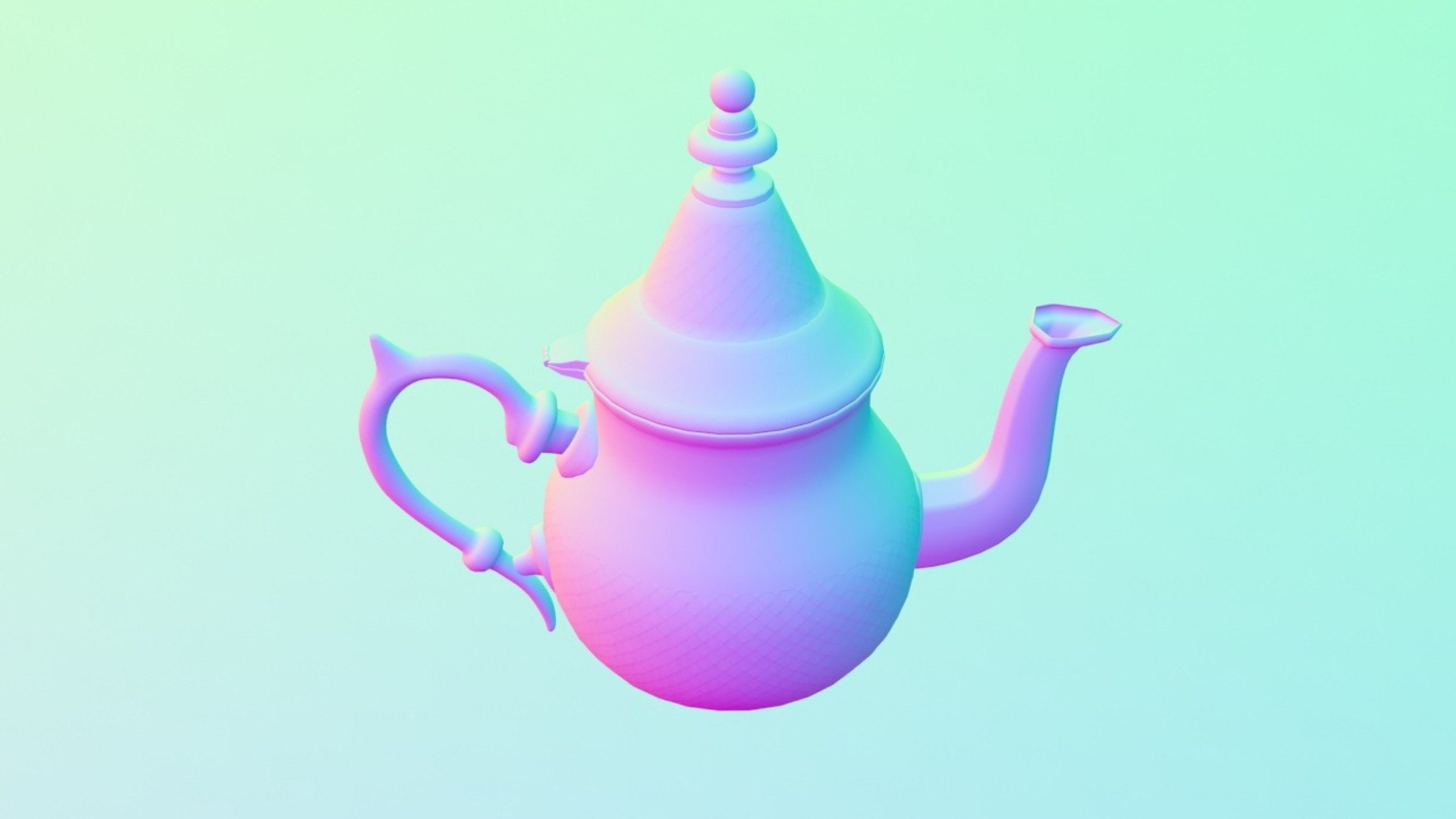 3D TEAPOT MODEL Model - TurboSquid 1894193