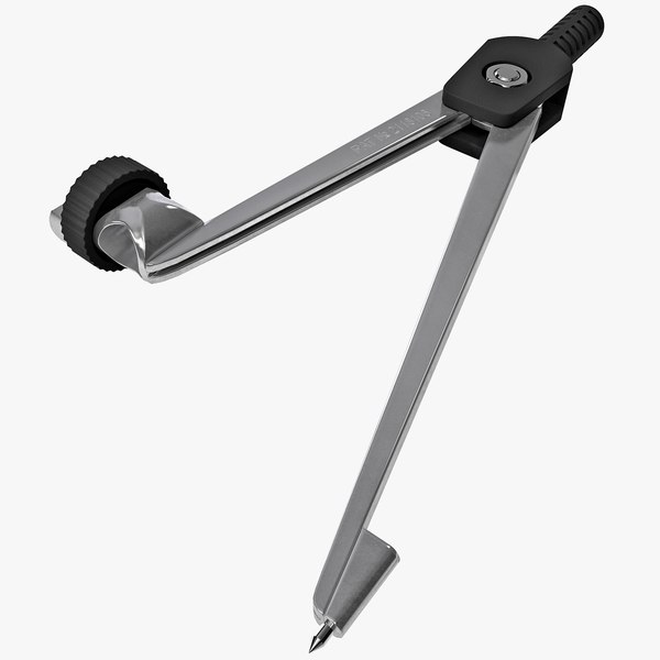 drafting compass 2 3d model
