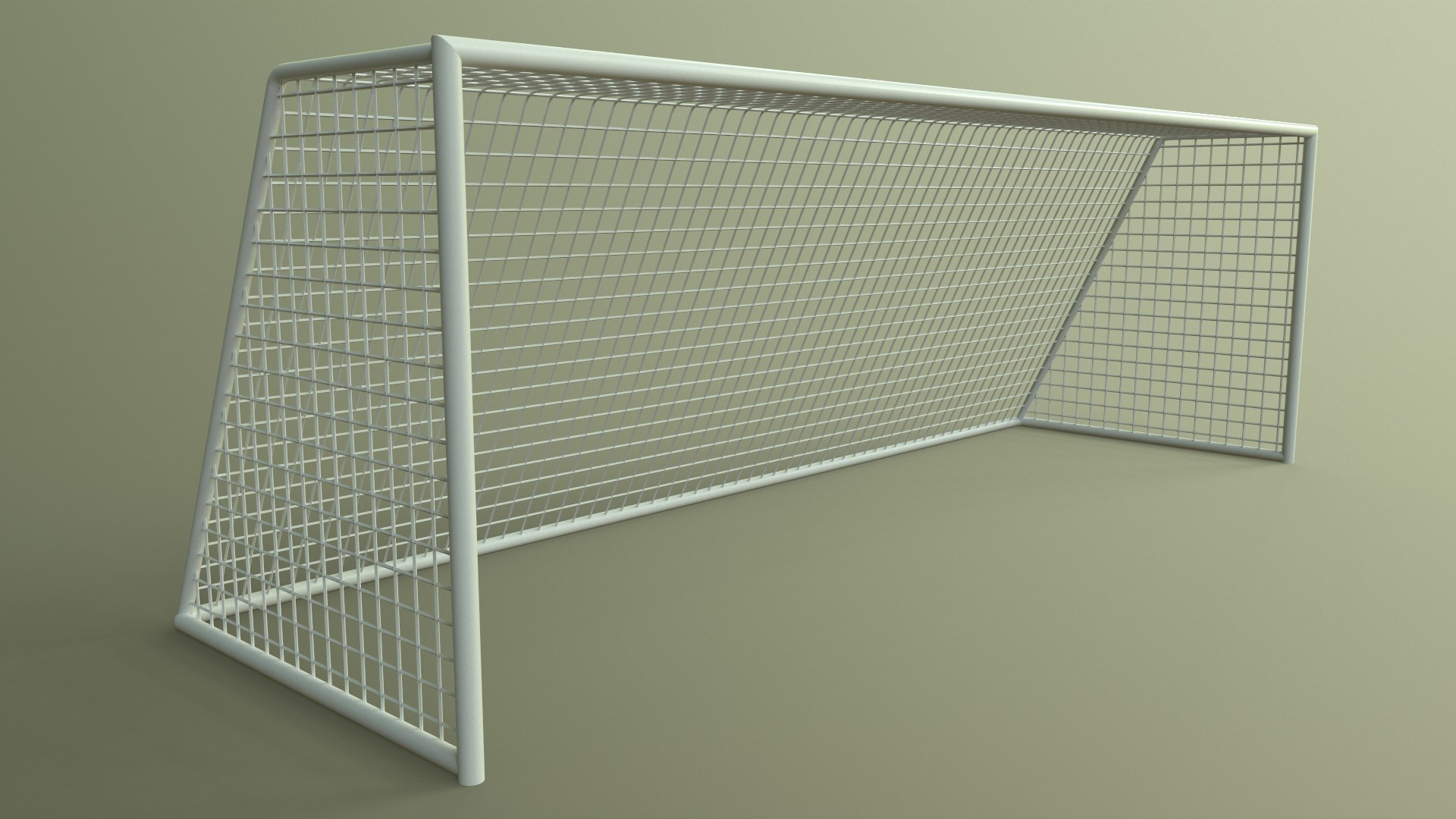 3D PBR Soccer Football Goal Post I model - TurboSquid 1921339
