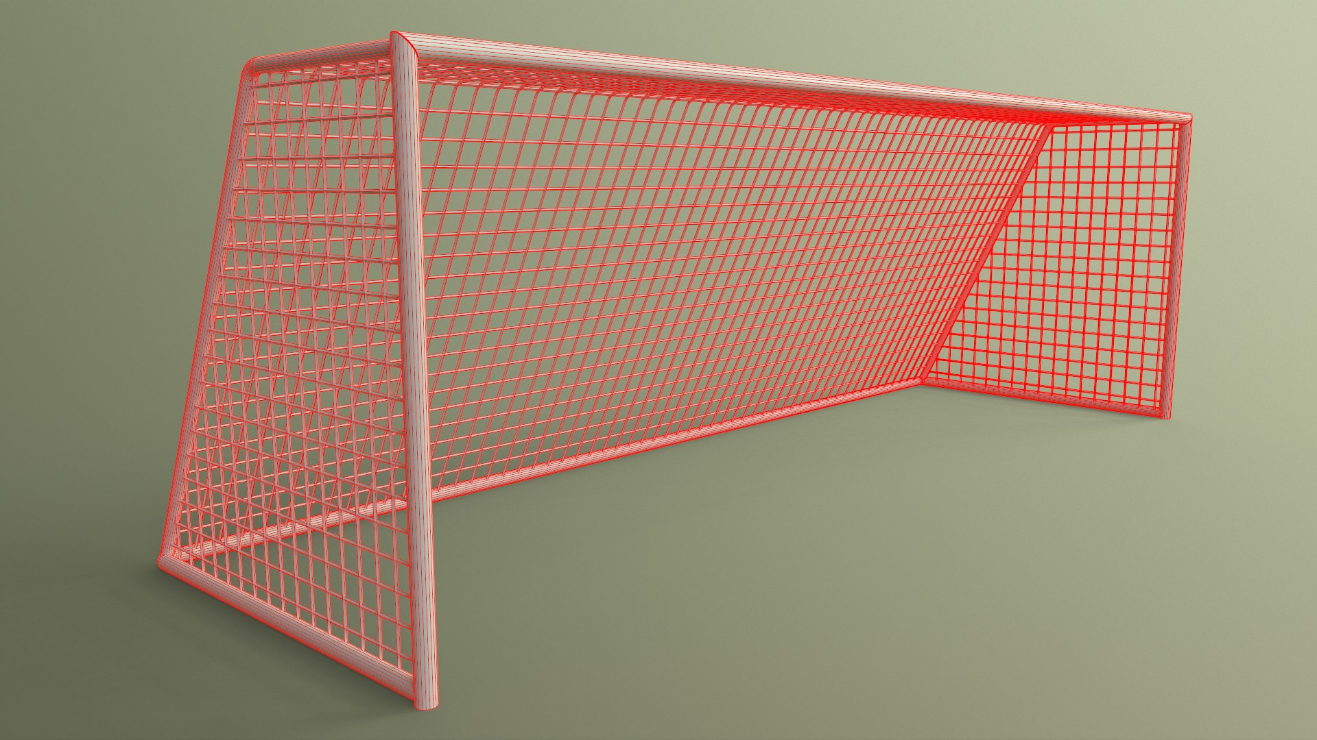 3D PBR Soccer Football Goal Post I model - TurboSquid 1921339