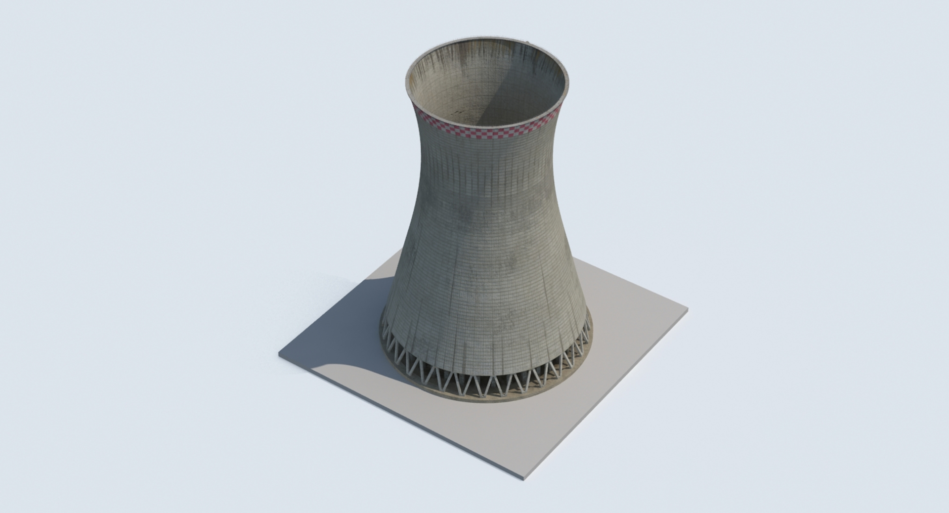 3d nuclear cooling tower