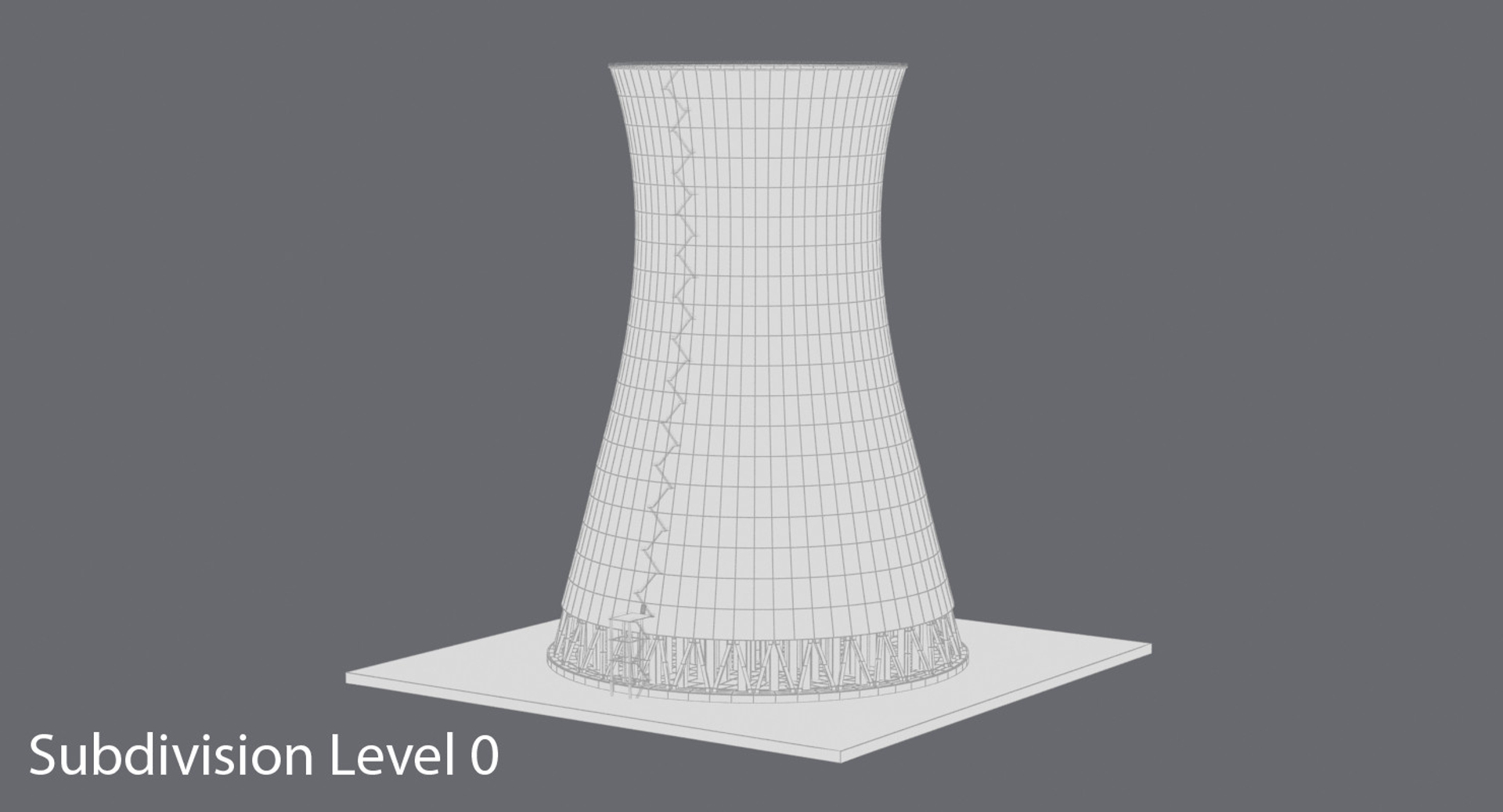3d nuclear cooling tower