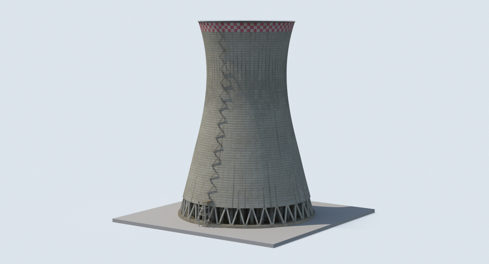 3d nuclear cooling tower