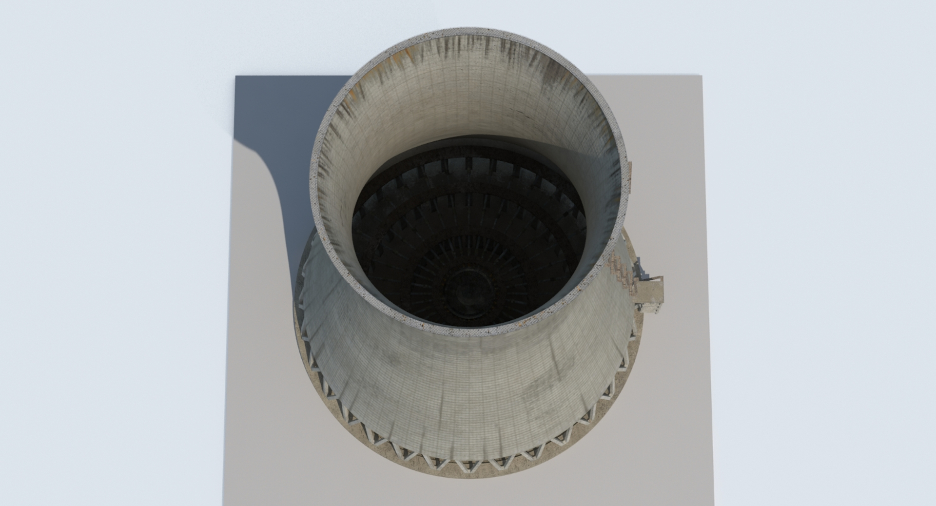 3d nuclear cooling tower