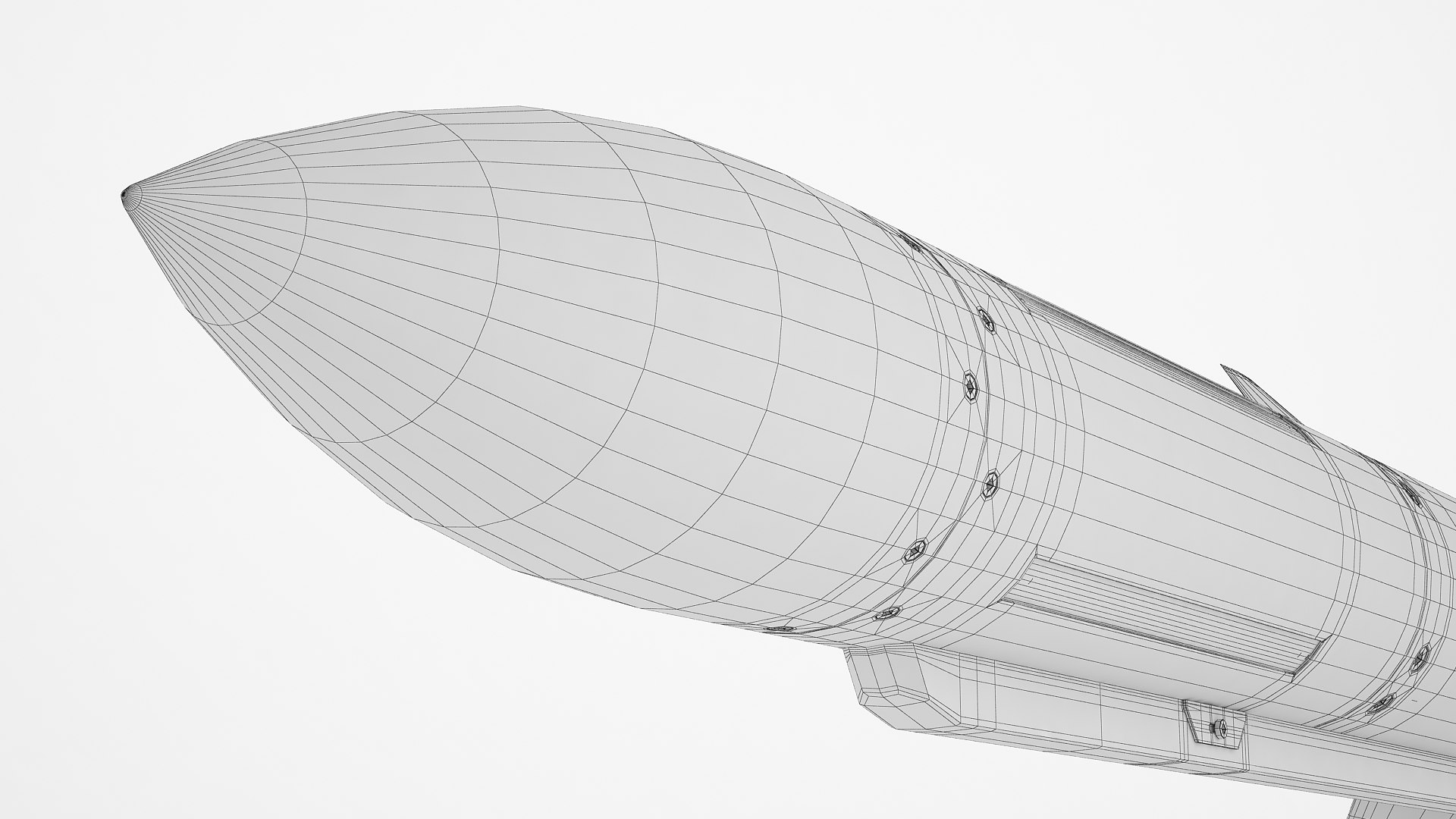3D Mk-29 Guided Missile - TurboSquid 1473463