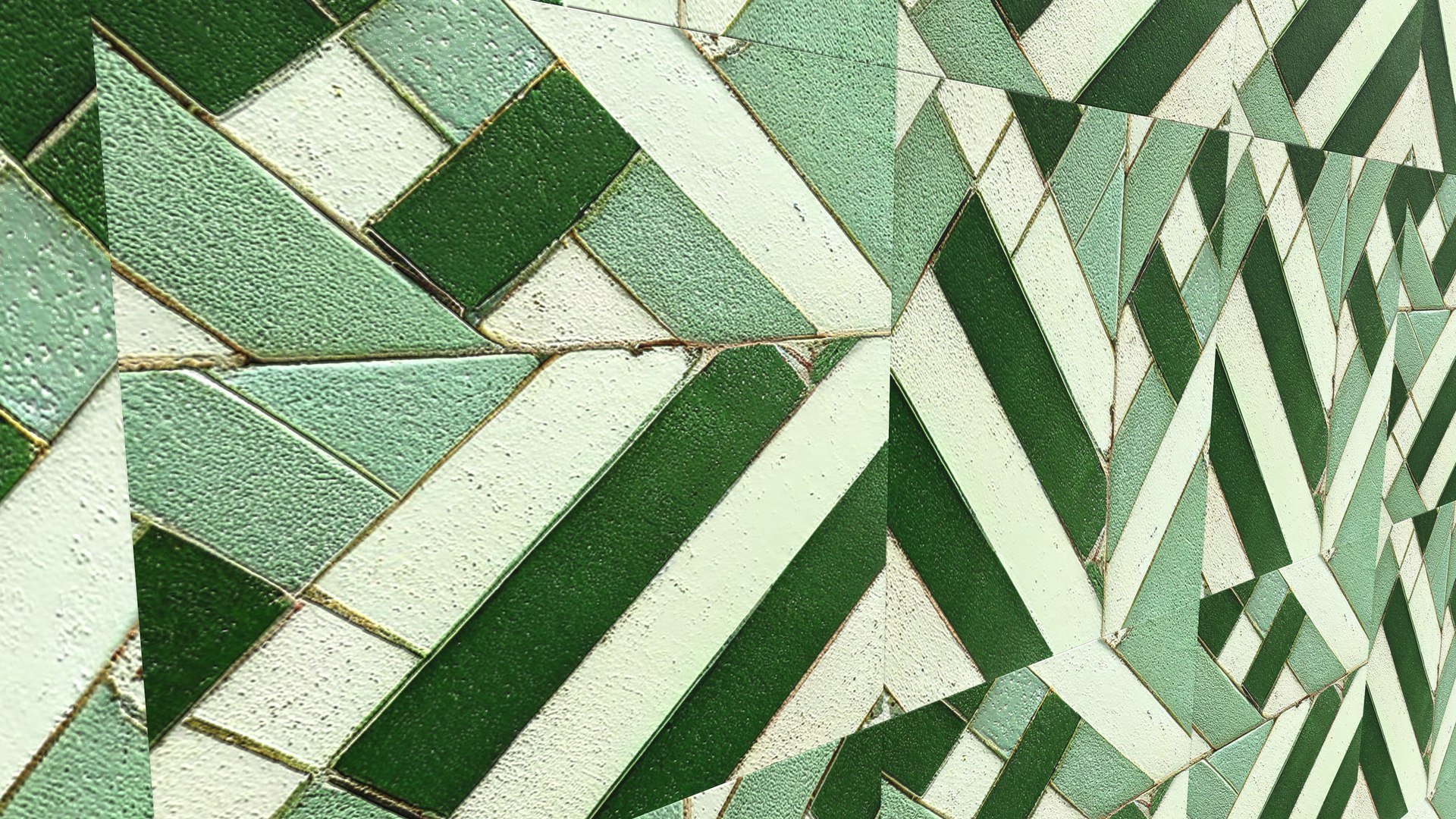 3D Green Tiles AR VR PBR Model - TurboSquid 2007604