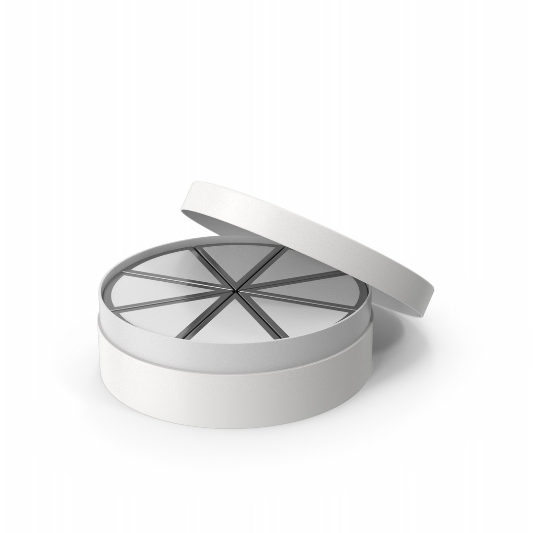 Open Cheese Box 3D - TurboSquid 2328665