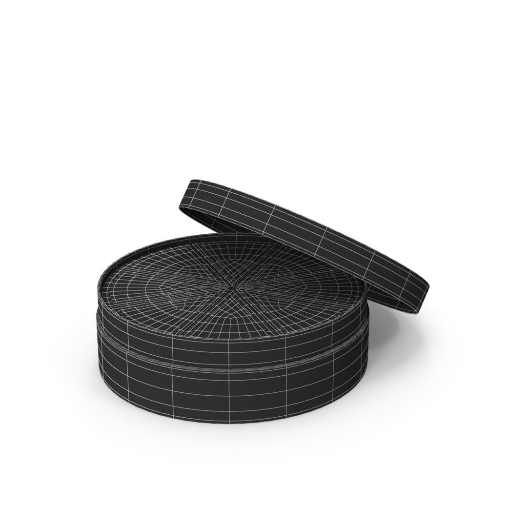 Open Cheese Box 3D - TurboSquid 2328665