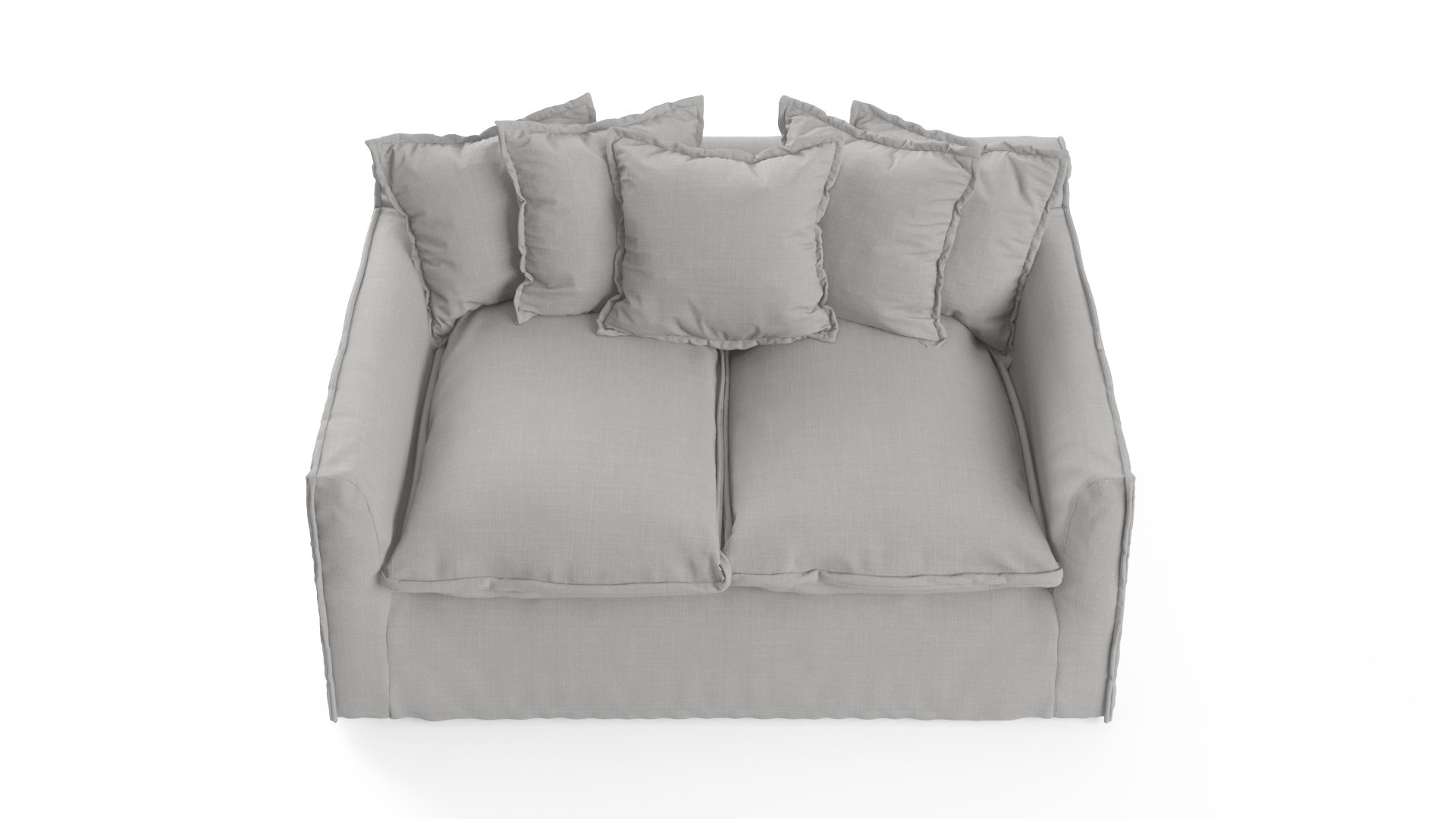 Palermo 2 Seater Sofa 3D - TurboSquid 2039483
