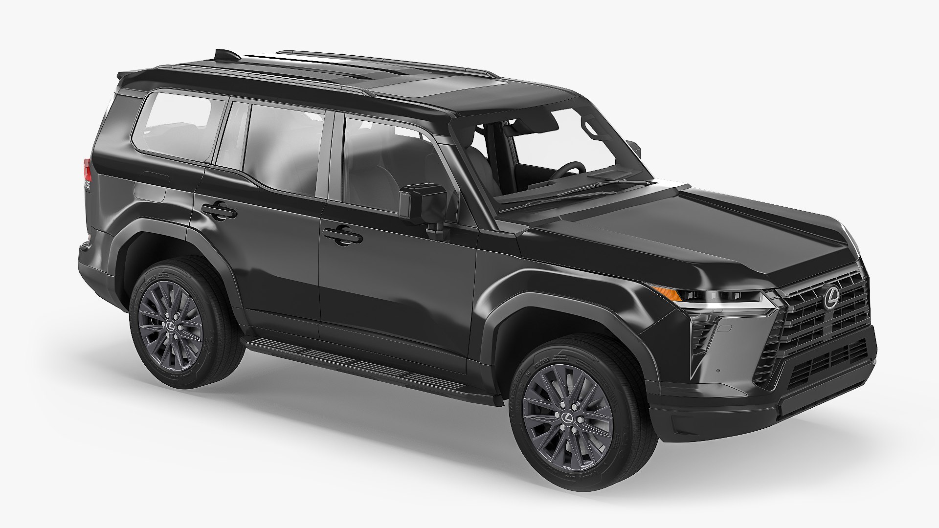 Lexus GX 550 SUV Caviar Black 3D Model - TurboSquid 2326861