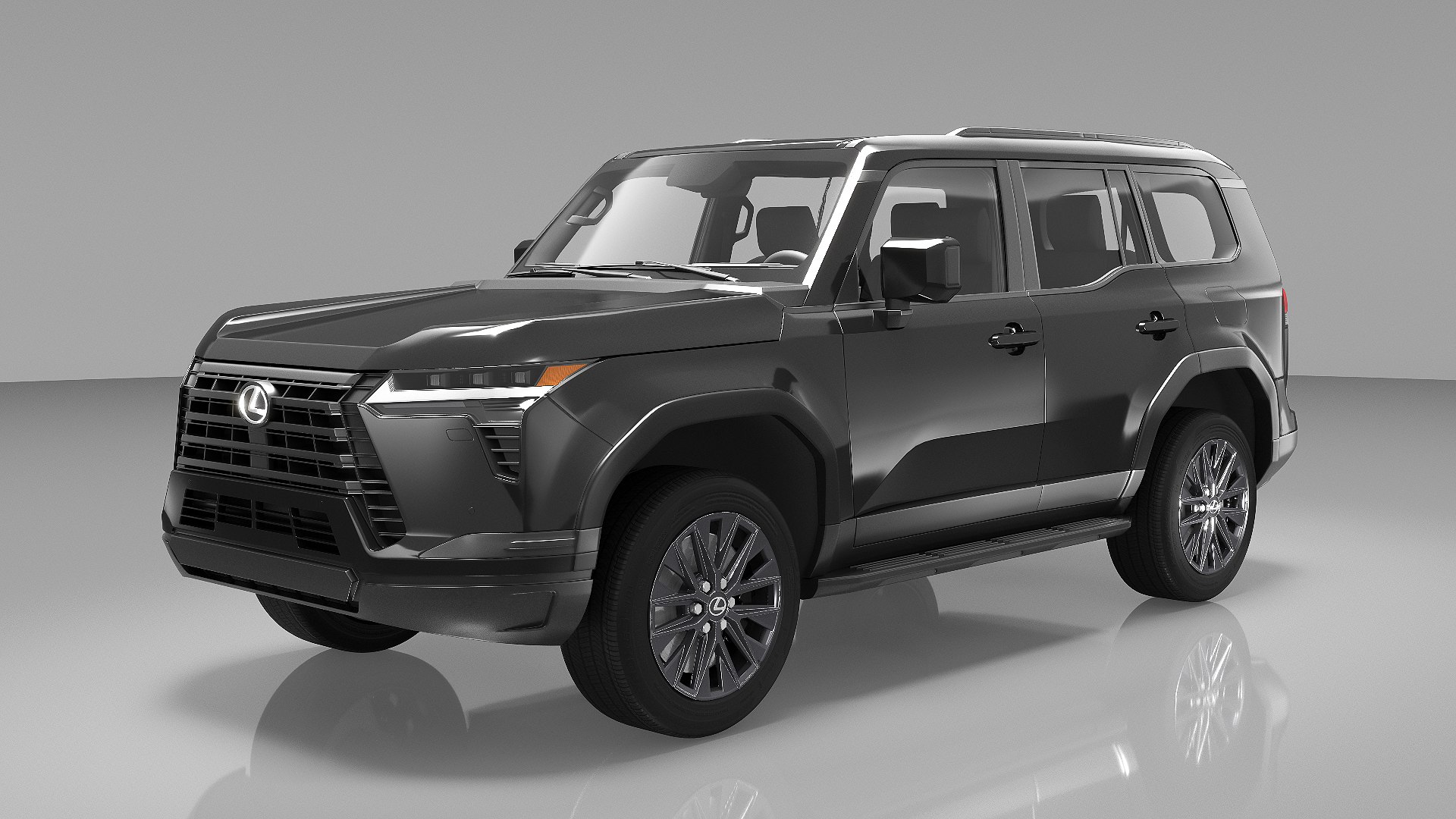 Lexus GX 550 SUV Caviar Black 3D Model - TurboSquid 2326861