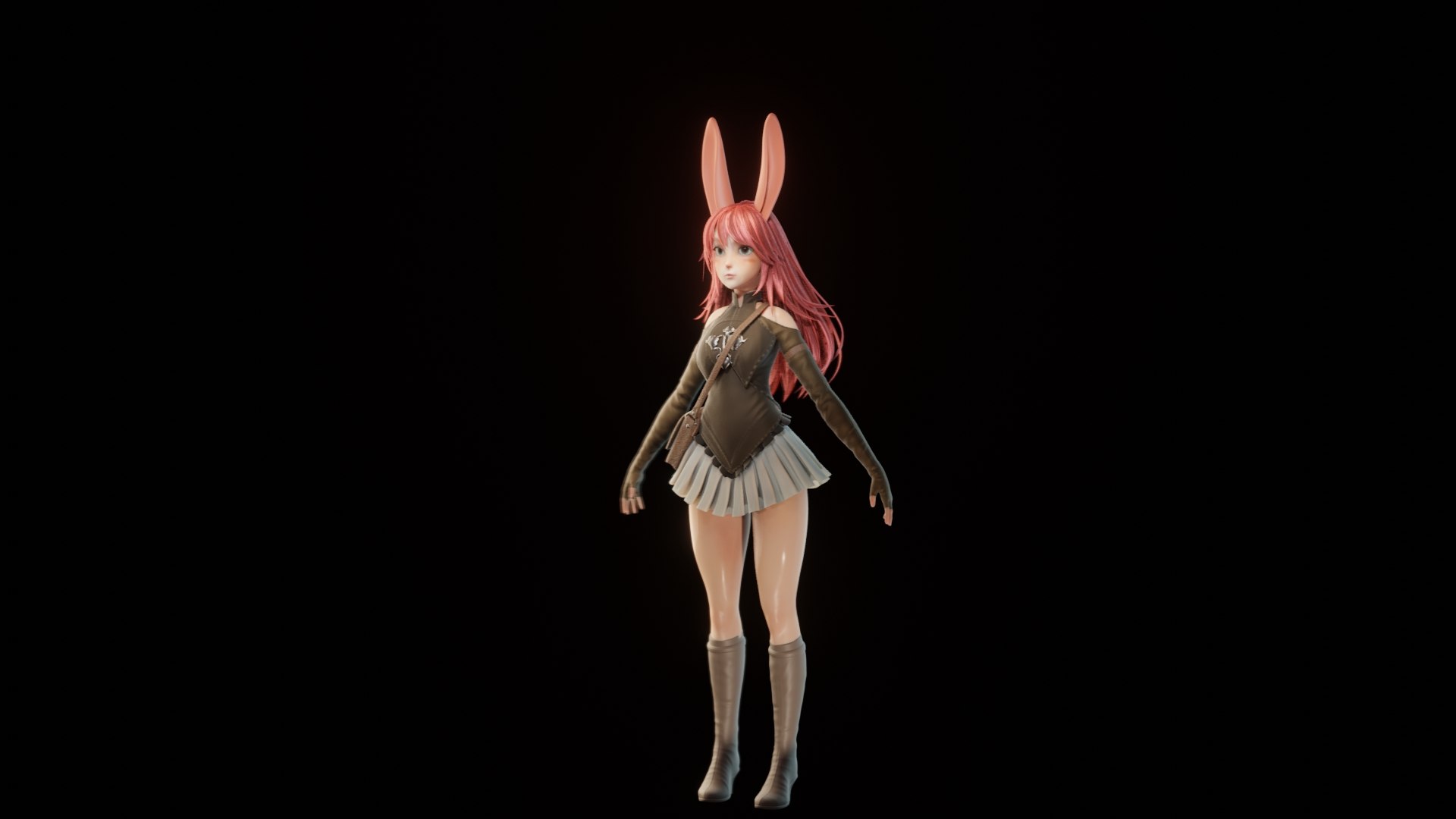 Bunny Girl Character 3D Model - TurboSquid 2252501
