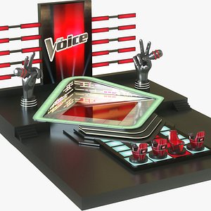 3D The Voice Models - Browse & Download Formats - TurboSquid