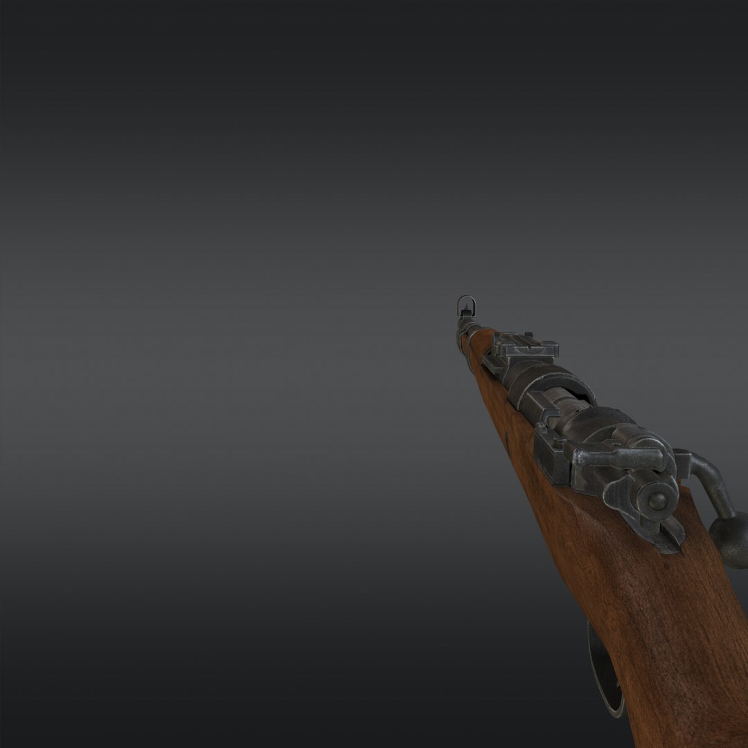 3d model kar98k rifle
