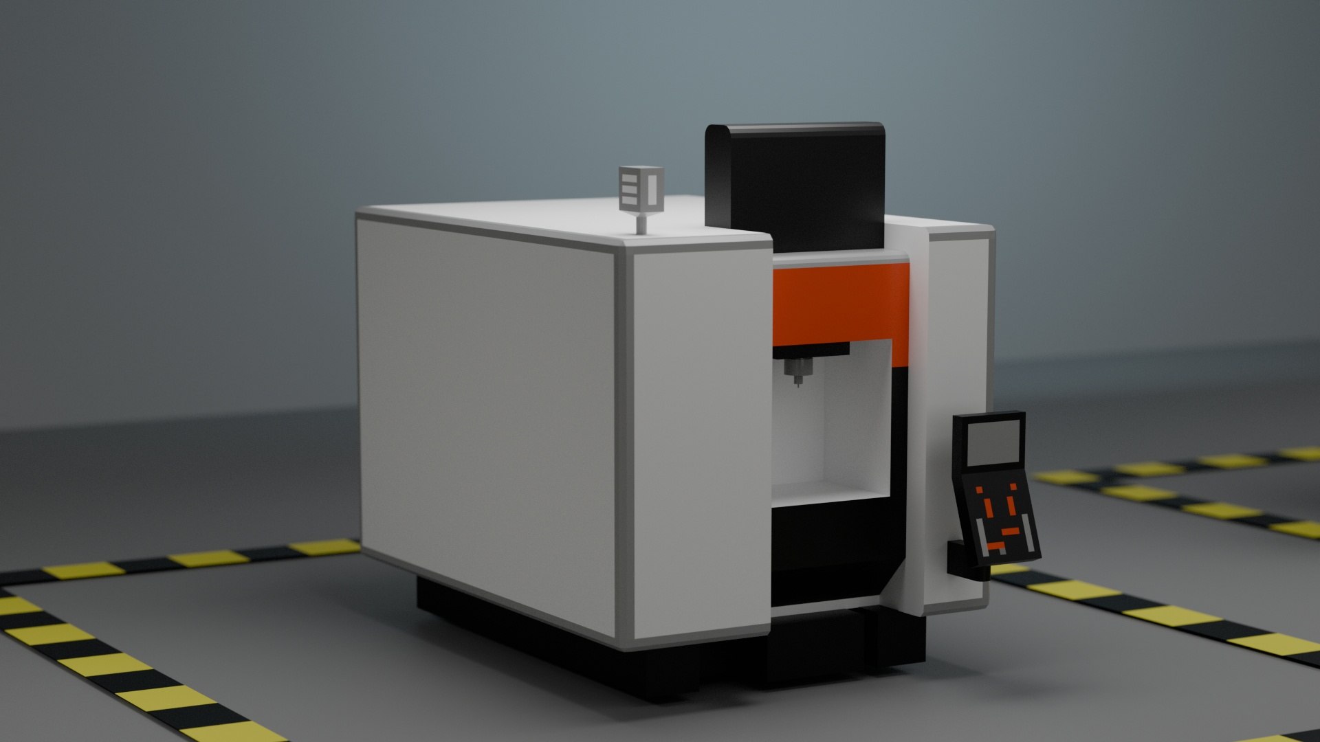 3D Milling Machines Model - TurboSquid 2410128