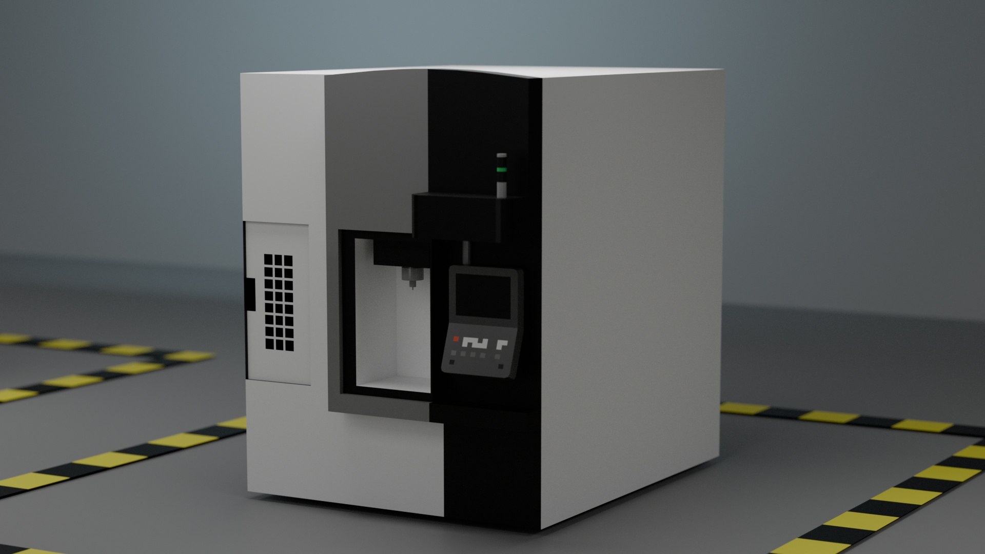 3D Milling Machines Model - TurboSquid 2410128