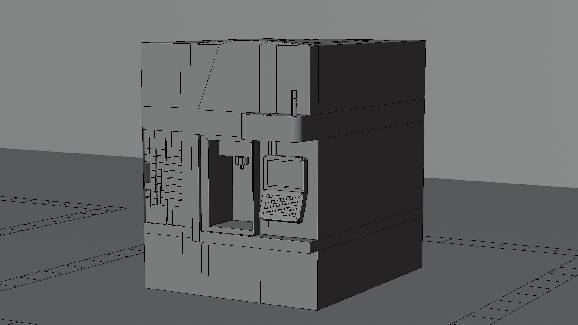3D Milling Machines Model - TurboSquid 2410128