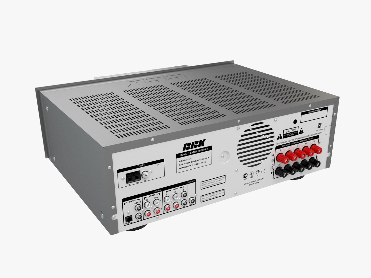 3d Receiver Bbk Av 310t