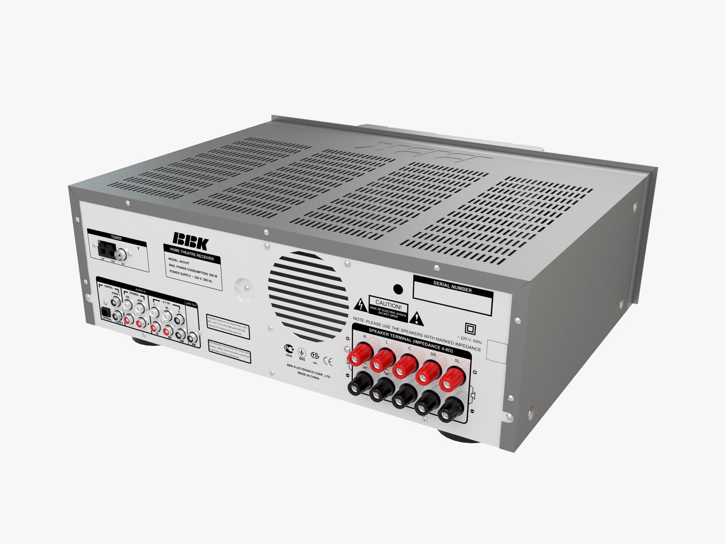 3d Receiver Bbk Av 310t