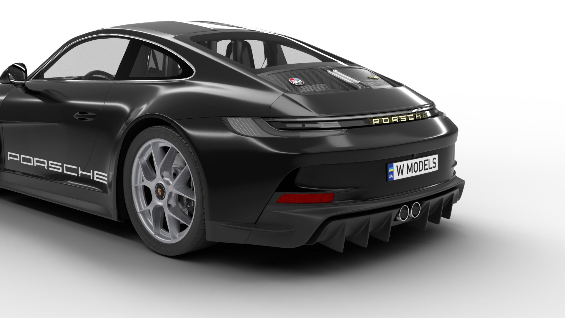 Porsche 911 S-T 2024 3d Model 3D Model - TurboSquid 2275272