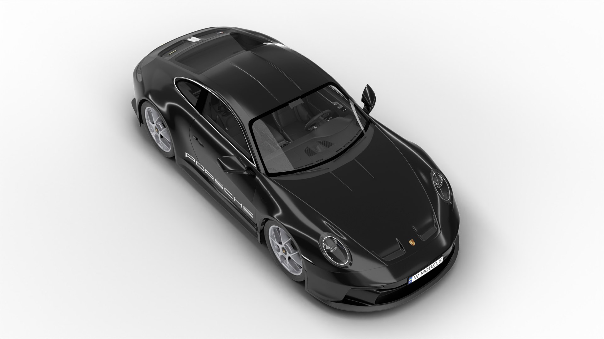 Porsche 911 S-T 2024 3d Model 3D Model - TurboSquid 2275272