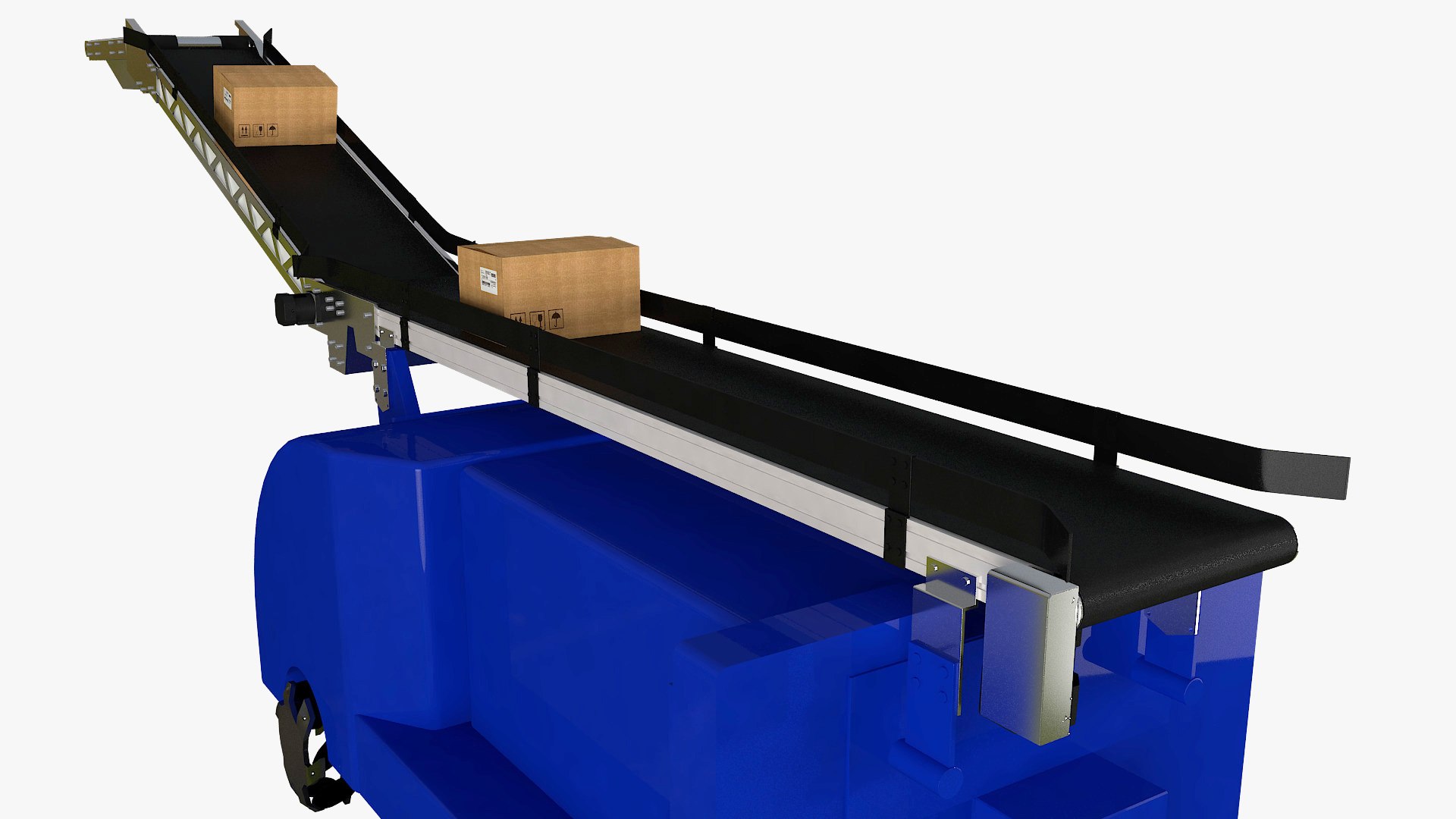 3D Container Loading Agv - TurboSquid 1589627