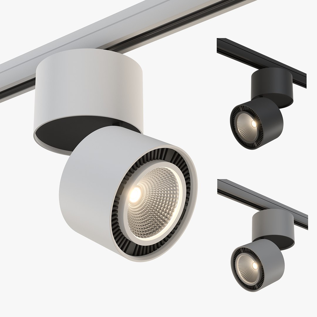 21383x Forte Lightstar Track Light 3D Model - TurboSquid 1291200