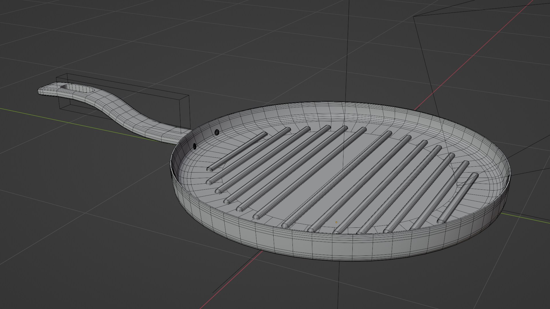 Fry Grill Pan 1 3D Model - TurboSquid 2318141