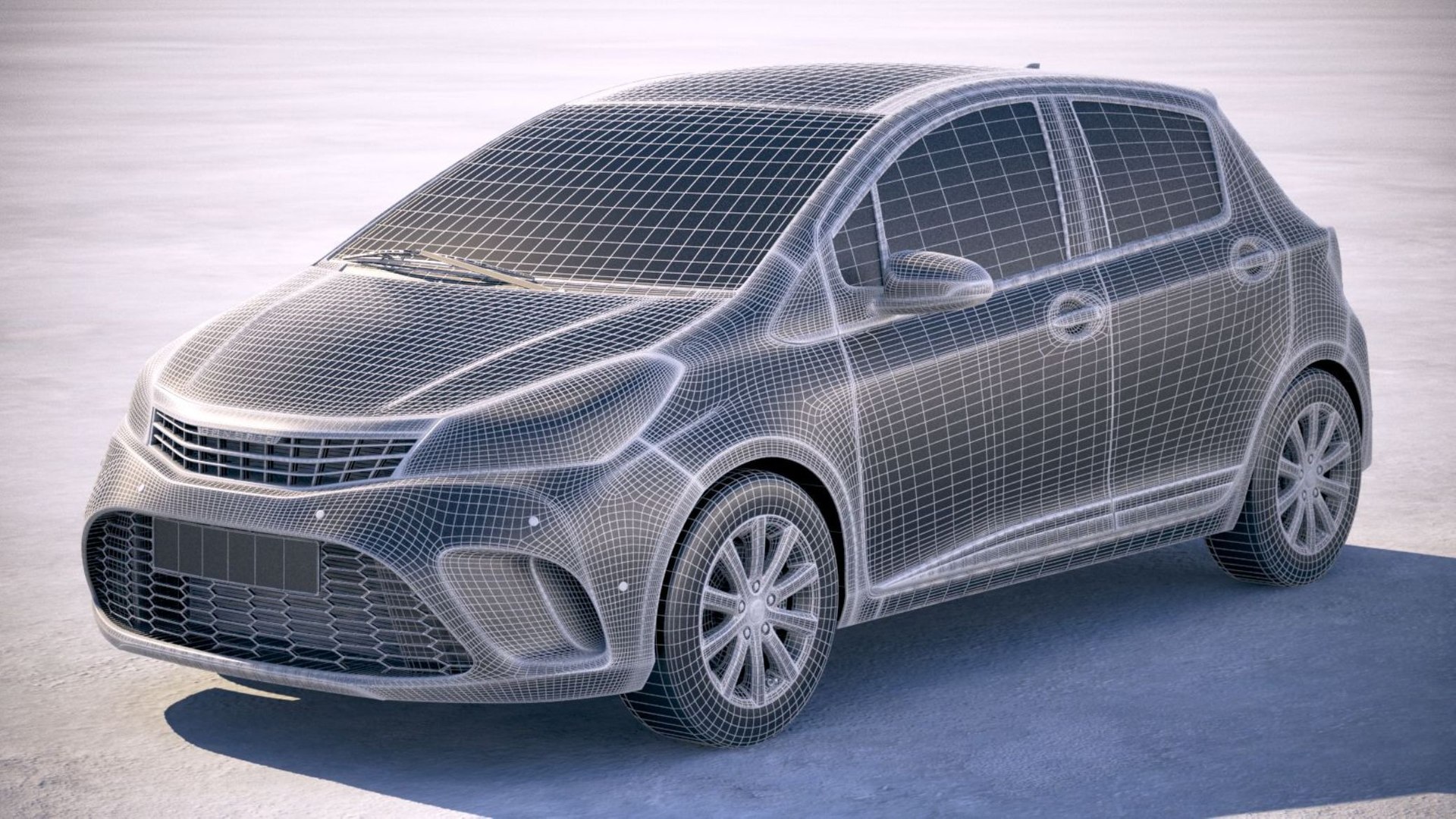 3D Generic Compact car 2018 - TurboSquid 1807561