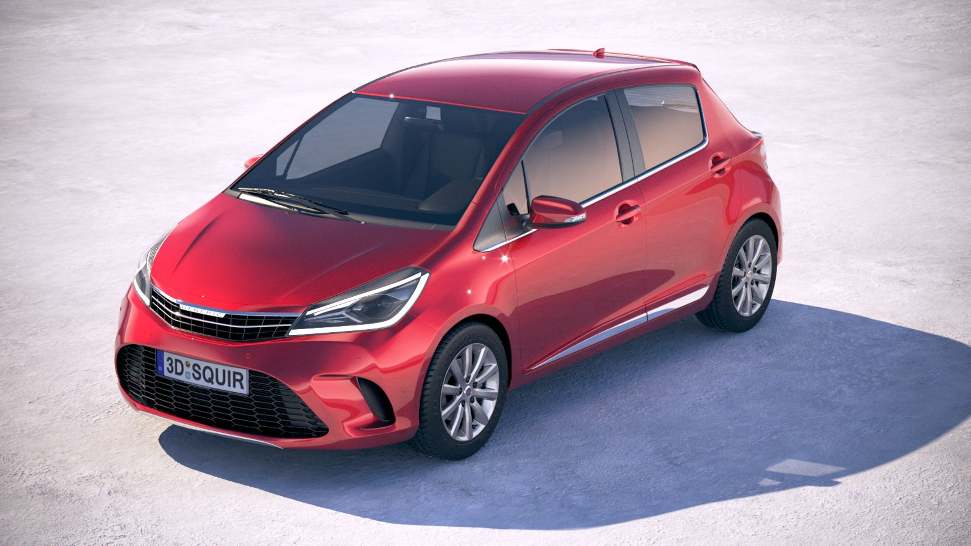 3D Generic Compact Car 2018 - TurboSquid 1807561