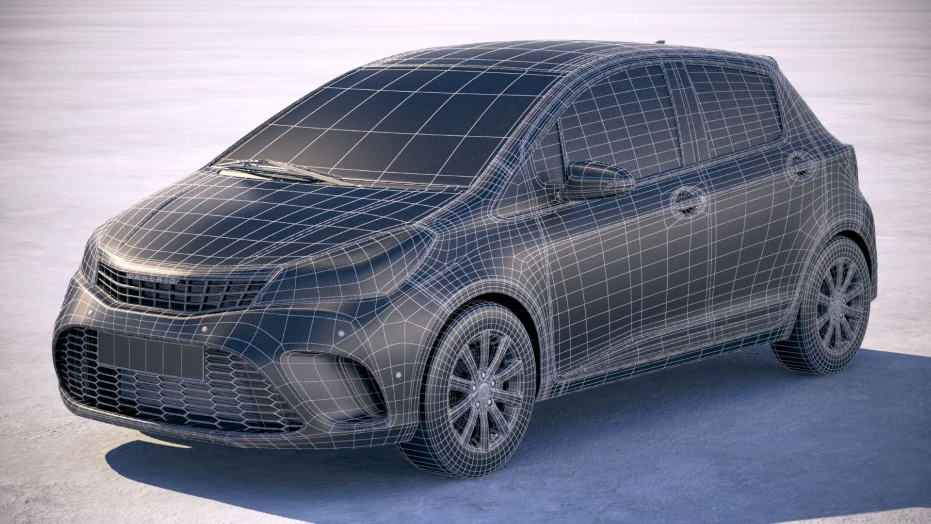 3D Generic Compact car 2018 - TurboSquid 1807561