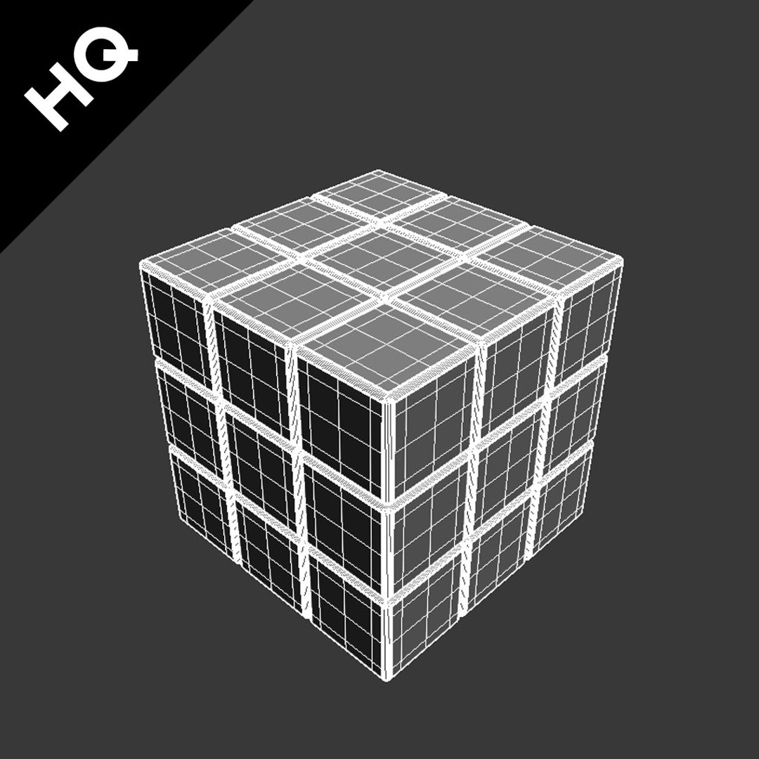 3d Model Rubik Cube