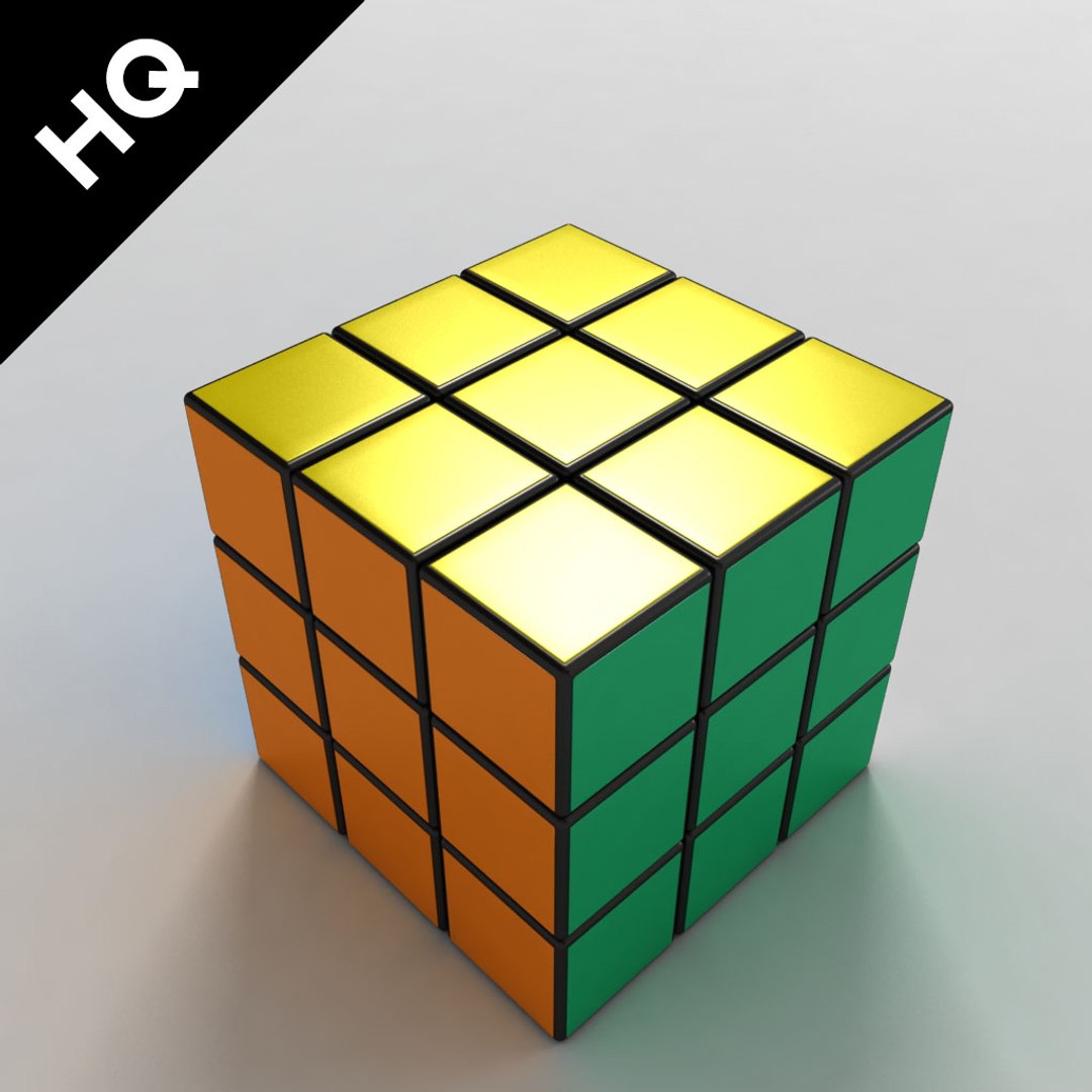 3d Model Rubik Cube