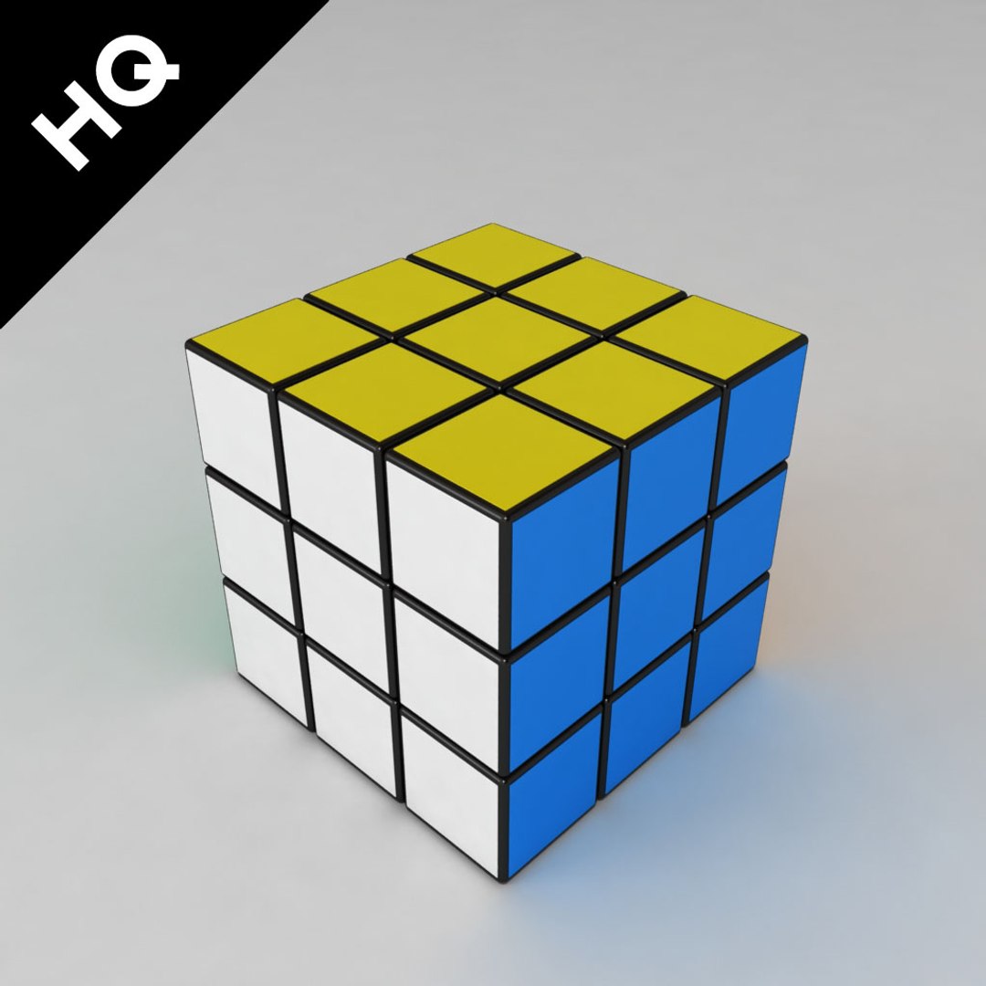 3d Model Rubik Cube