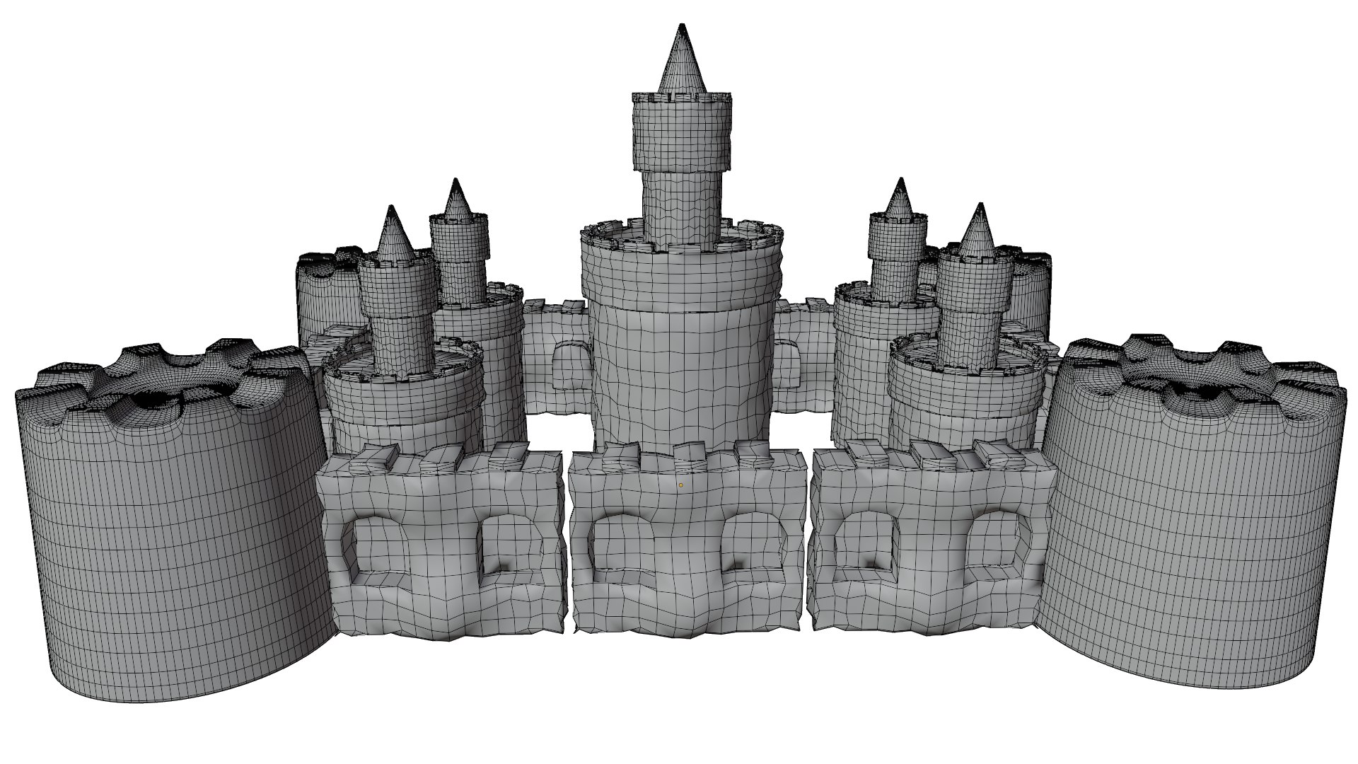 Sand Castle 3D - TurboSquid 2229216